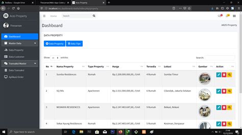 GitHub Theoarnan Web App Penjualan Property Codeigniter Web Application Penjualan Property Di