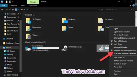 How To Customize Context Menu Of Bitlocker Encrypted Drives In Windows