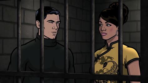 Archer Groin Knee Lana Kane Ballbusting Anime Kick In The Nuts