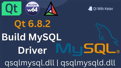 [Solved] | Qt 6.8.2 | Build MySQL Driver In Qt | Qt C++ | Qt Creator ...