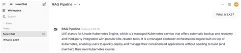 Deploy A Chatbot And Rag Pipeline For Ai Inferencing On Lke Linode Docs