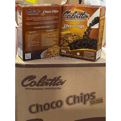Jual Choco Chips Colatta Colatta Choco Chips Kemasan 150gram Shopee Indonesia