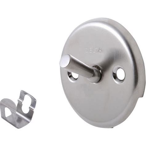Delta Classic Overflow Plate Assembly In Stainless 472348
