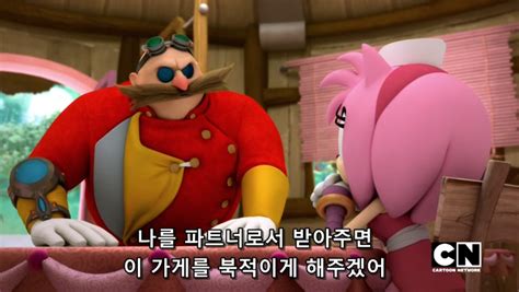 소닉 에이미의 사업 파트너 에그맨  유머 게시판