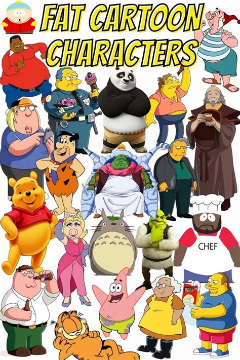 Top 40 Fat Cartoon Characters The Funniest And Cutest