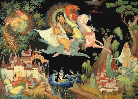 Иван царевич и серый волк читать сказку с картинками Русская сказка