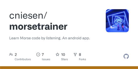 GitHub Cniesen Morsetrainer Learn Morse Code By Listening An Android App