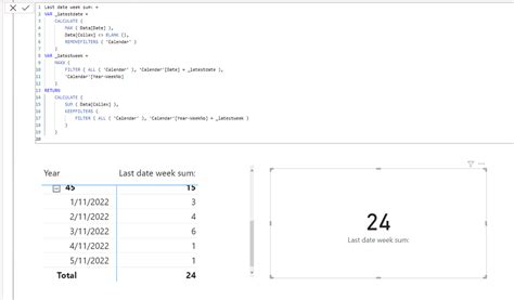 Solved Re Dax Formula To Calculate The Sum For The Lates Microsoft Fabric Community