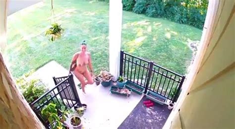 Security Cam Catches Her Naked ThisVid