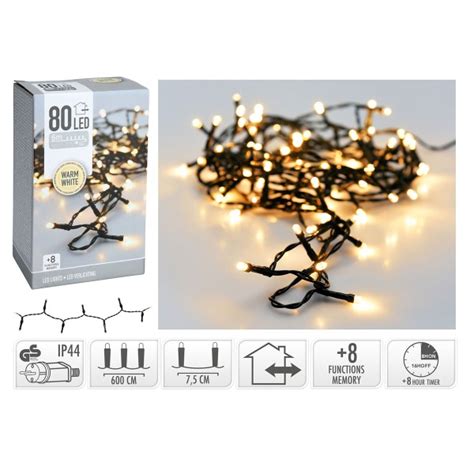 Led 80 ΘΕΡΜΟ ΦΩΣ ΛΑΜΠΑΚΙΑ ΕΞΩΤΕΡΙΚΟΥ ΧΩΡΟΥ 3 ΜΕΤΡΑ