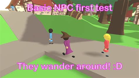 npc wander ai for my wizard adventure game in unity r unity3d