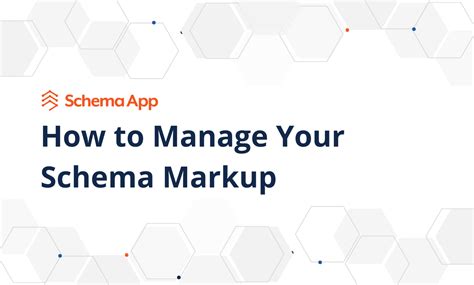 how to manage your schema markup schema app solutions