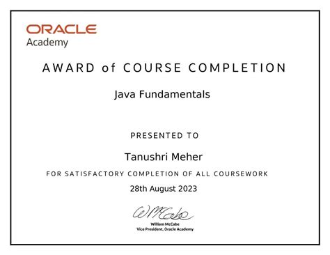 Tanushri Meher On Linkedin Connections Oracleacademy Javafundamentals