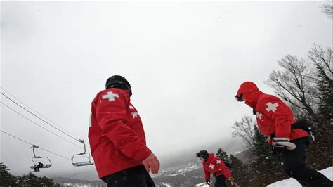 Breaking My Leg Skiing And Rescue By Loon Ski Patrol Youtube
