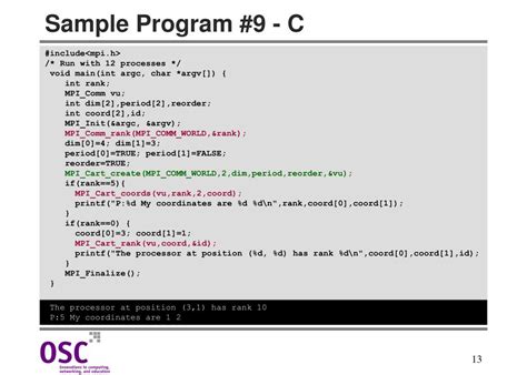 Ppt Parallel Programming With Mpi Day 4 Powerpoint Presentation