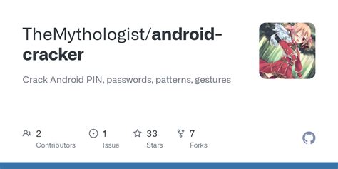 Github Themythologist Android Cracker Crack Android Pin Passwords Patterns Gestures
