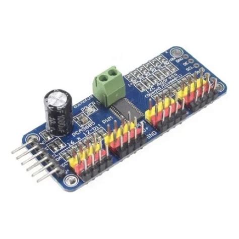 Módulo Controlador Servomotores16 Canalesi2c Pca9685 Arduino Mercadolibre