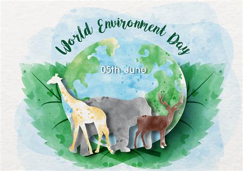 World Environment Days Poster Campaign And Concept Design In