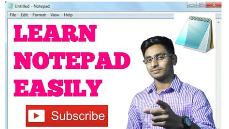 How To Learn Notepad In Bengali Youtube