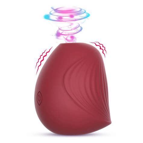 Вибратор Секс игрушка с функцией всасывания для стимуляции клитора точки G и ануса с 9