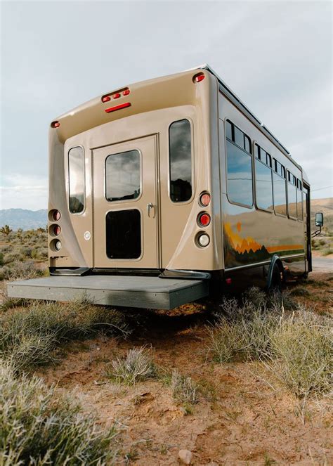 Bus Conversion Camper For Sale Custom Shuttle Bus
