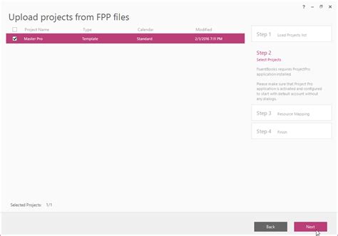 How To Migrate Master Projects And Subprojects Fluentpro