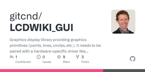 GitHub Gitcnd LCDWIKI GUI Graphics Display Library Providing Graphics Primitives Points