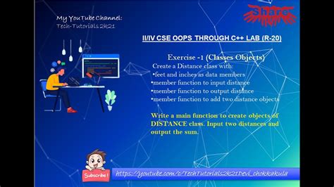 Lec 22 How To Create Class And Objects In C Youtube
