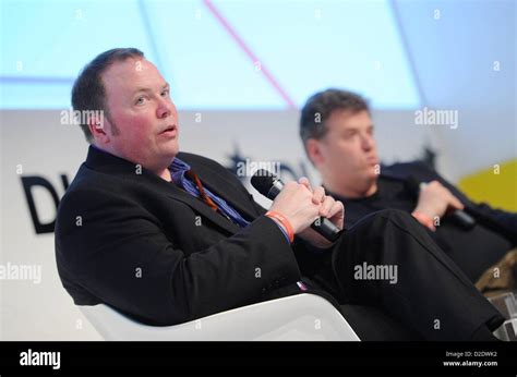 Munichgermany January 21 Carson Sweet Cloudpassage L And Andrew Keen On The Podium