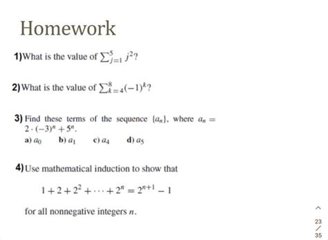 Solved Homework 1 What Is The Value Of ∑j 15j2 2 What Is
