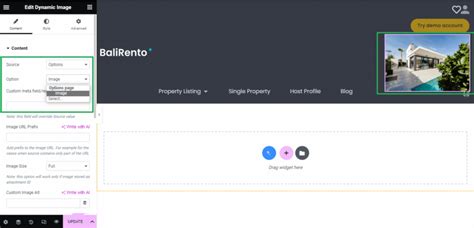 Dynamic Image Widget Overview JetEngine Crocoblock