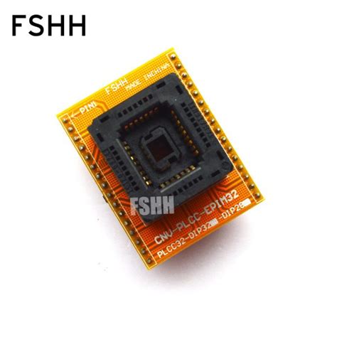 Plcc32 Programmer Socket Plcc32 To Dip32 Plcc32 To Dip28 Adapter Cnv