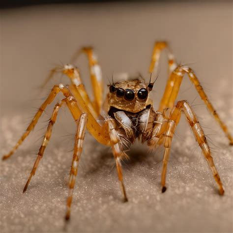 Premium Photo A Spider That Has A Spider On Its Face