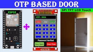 Spi Tft Lcd With Esp Otp Based Door Inch Tft Doovi