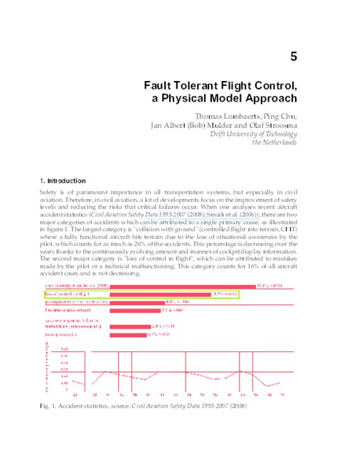 Pdf Fault Tolerant Flight Control A Physical Model Approach