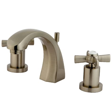 Kingston Brass Ks4988zx 8 In Widespread Bathroom Faucet Brushed