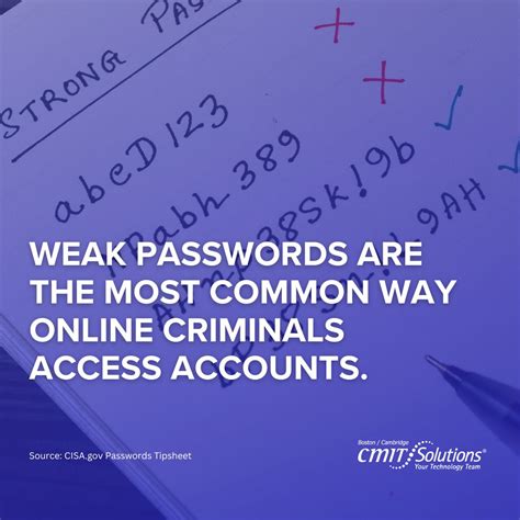 Weak Passwords Are A Common Entry Point For Cybercriminals Leading To