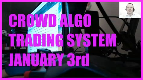 CROWD ALGO TRADING SYSTEM DAY Algorithmic Trading System
