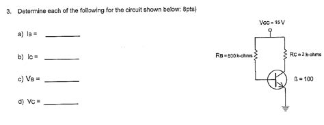 Solved Determine Each Of The Following For The Circuit Shown Chegg