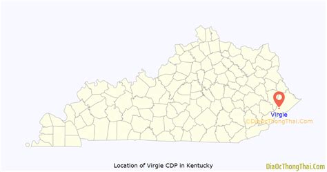 Map Of Virgie Cdp Thong Thai Real