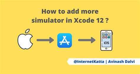 xcode add simulator