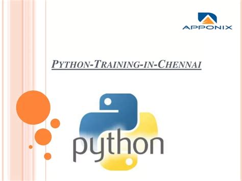PPT Python Training In Chennai PowerPoint Presentation Free Download ID 10765961