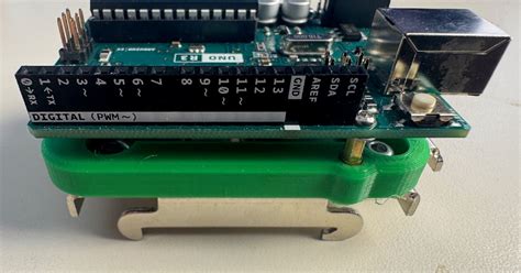 Arduino Uno Winford Din Rail Mount By Joey Download Free Stl Model