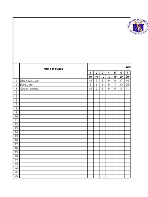 Electronic Class Record Pdf Learning