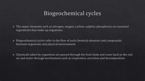 Nutrient Cycling And Retention Pptx
