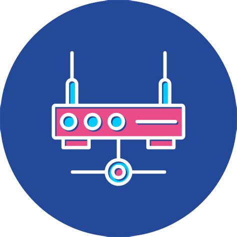 Router Icon Wireless Icon Configuration Icon Settings Icon Setup Icon Firewall Icon