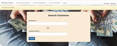 GitHub Singhnk Banking Management System In Flask