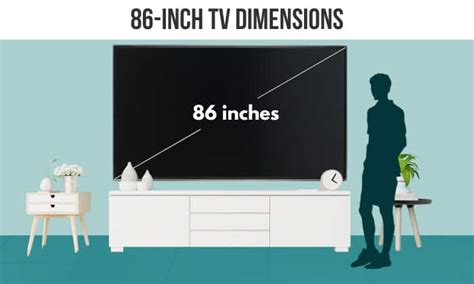 86 Inch Tv Dimensions With Stand Vs Without Stand