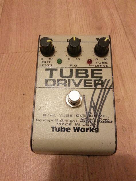 Real Tube Overdrive - Tube Works Real Tube Overdrive - Audiofanzine