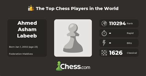 Ahmed Asham Labeeb Top Chess Players